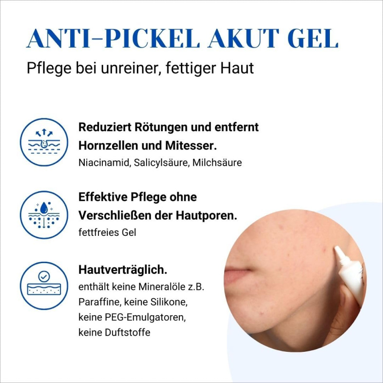 Don’t Care Pickel Akut Gel - Medizinische Hautpflege - Benevi Med